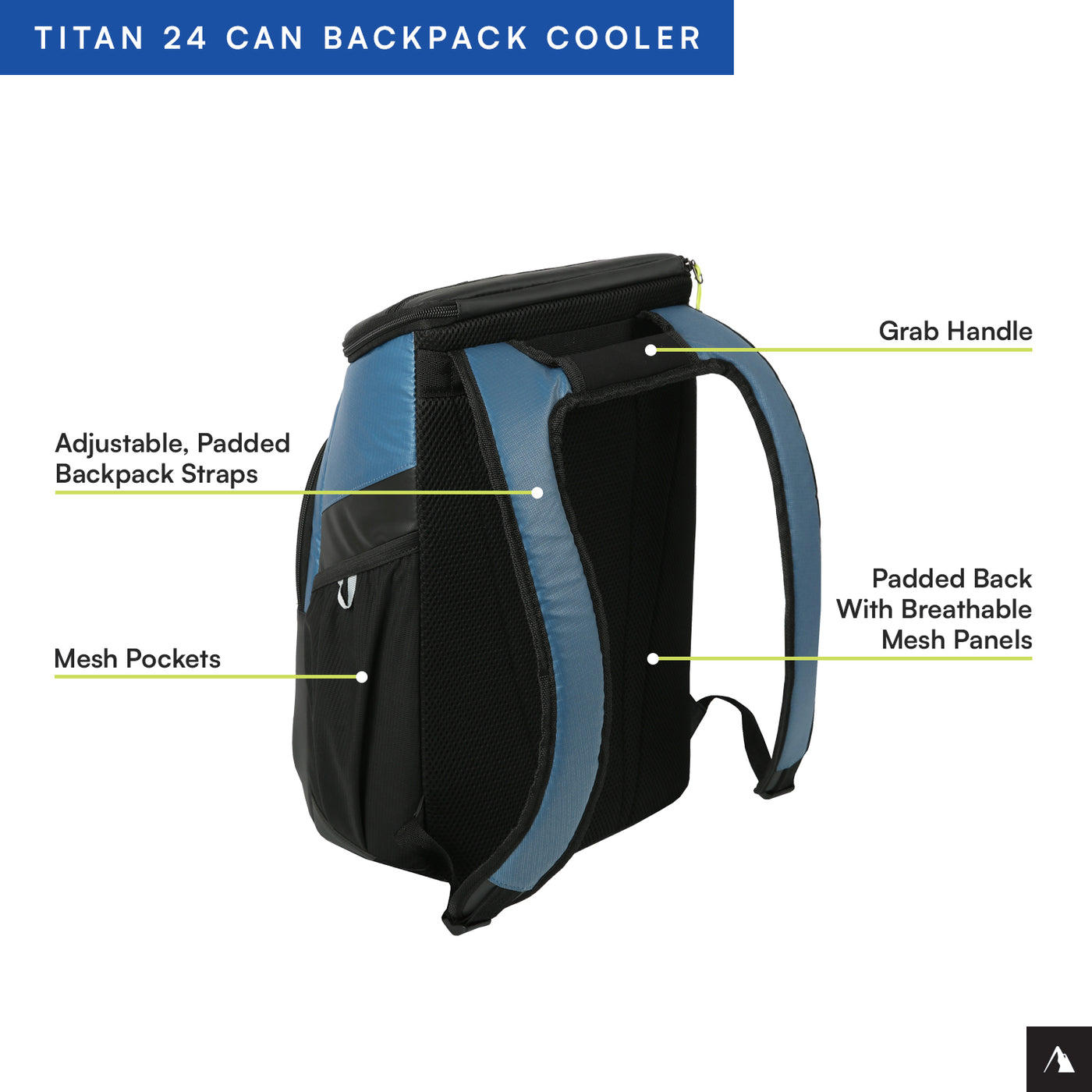 24 Can Backpack Cooler | Titan by Arctic Zone™