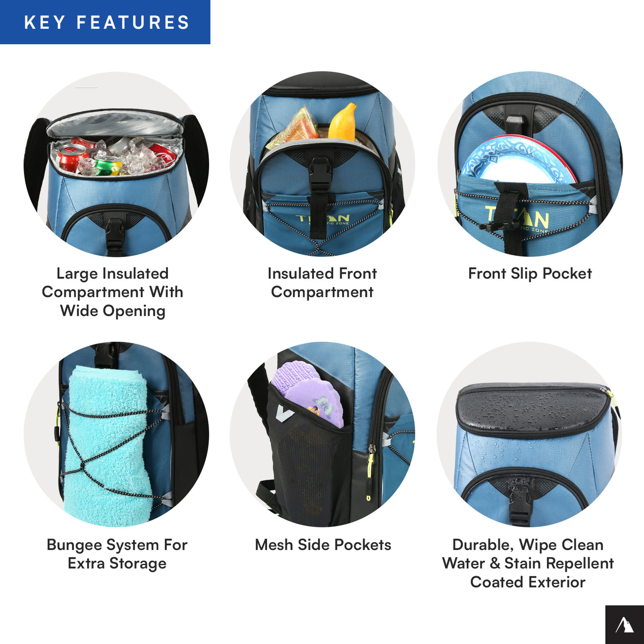 24 Can Backpack Cooler | Titan by Arctic Zone™
