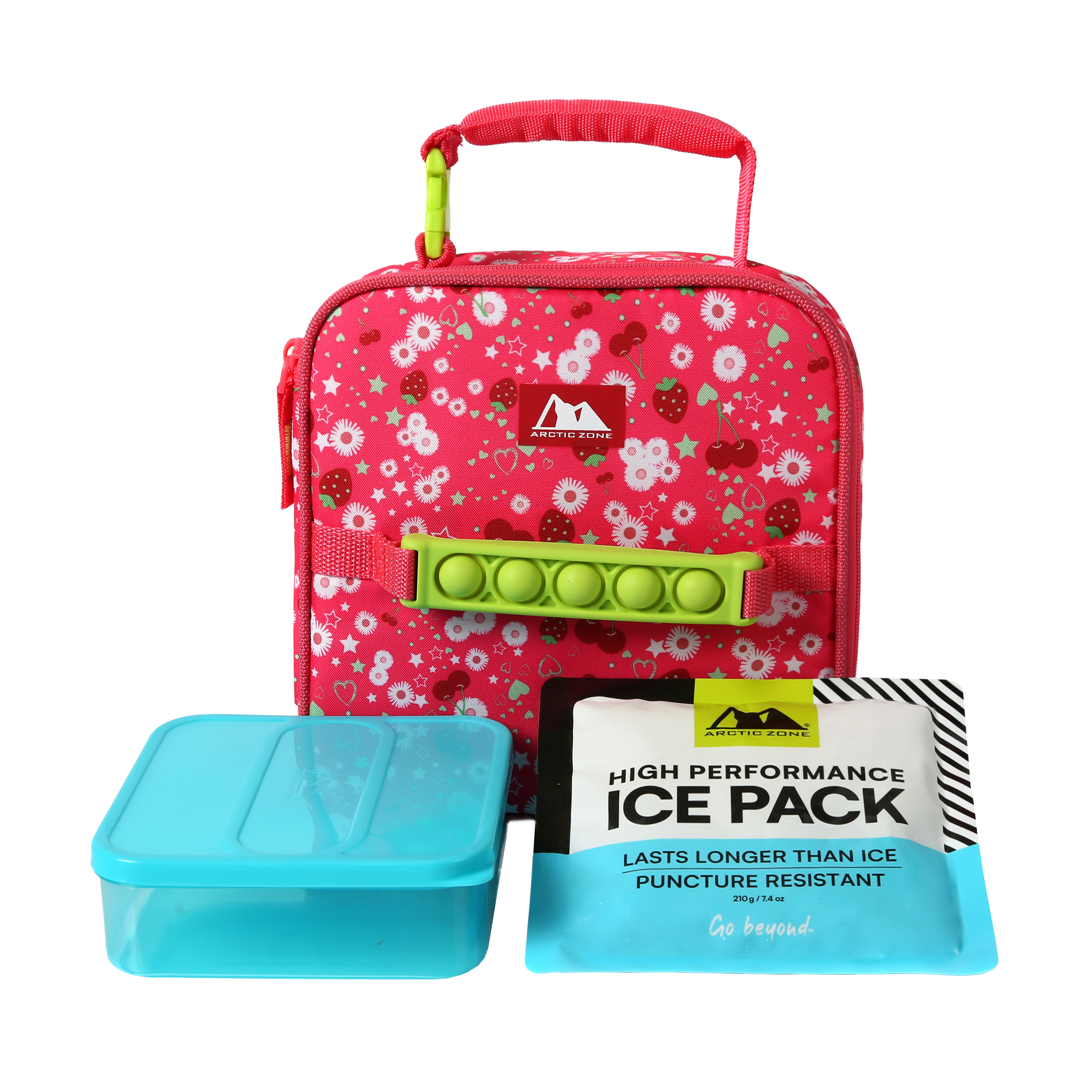 Push & Pop Kids Lunch Box Combo