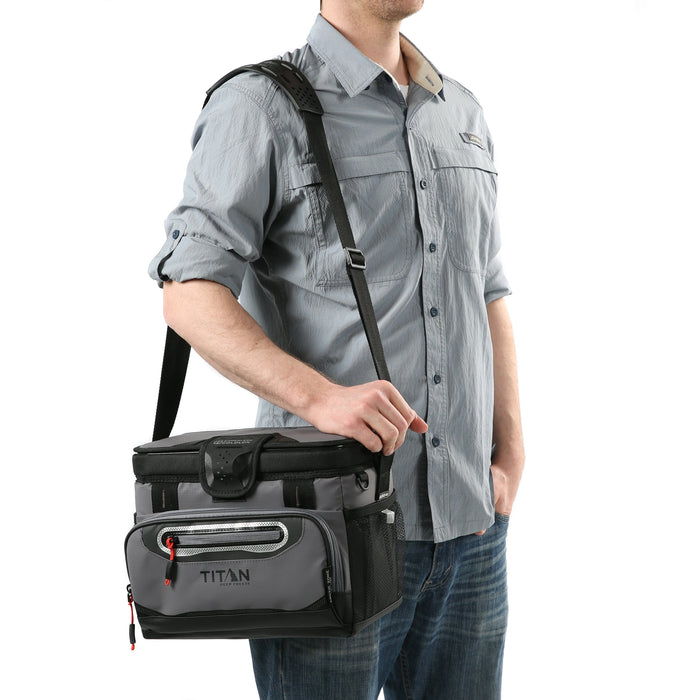 Titan Deep Freeze® | 12 can Zipperless Cooler