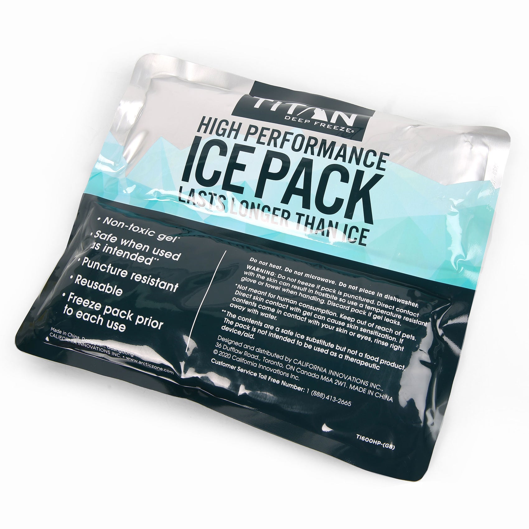 Set of 2 High Performance Cooler Ice Packs (600g)